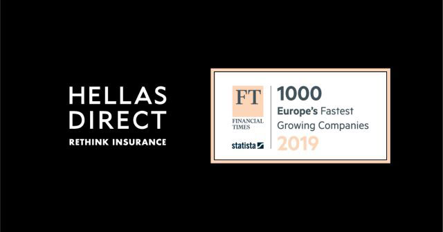 Στην FT 1000 των Financial Times η Hellas Direct - Insurance World