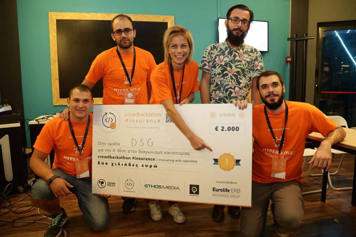 Crowdhackathon #Insurance: 16 ομάδες πρόσφεραν καινοτόμες, πρωτοποριακές ιδέες για ασφαλιστικές ...