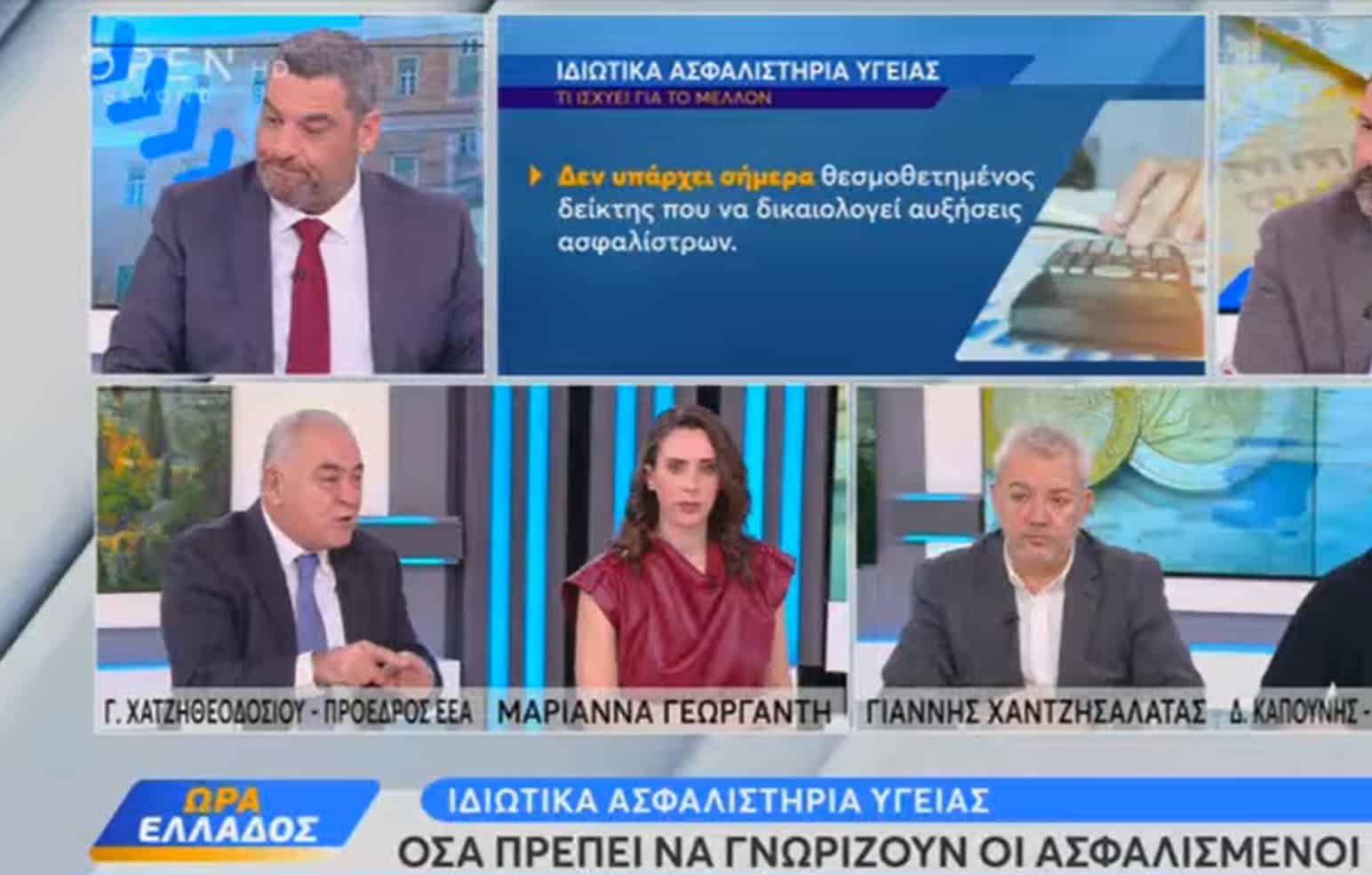 Γ. Χατζηθεοδοσίου στο OPEN TV: Να γίνουμε ευρωπαϊκή χώρα στην ιδιωτική ...